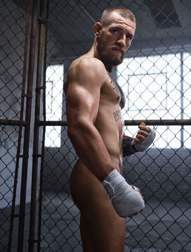 Irish Fighter Conor Mcgregor Naked And Dick Popout Lpsg